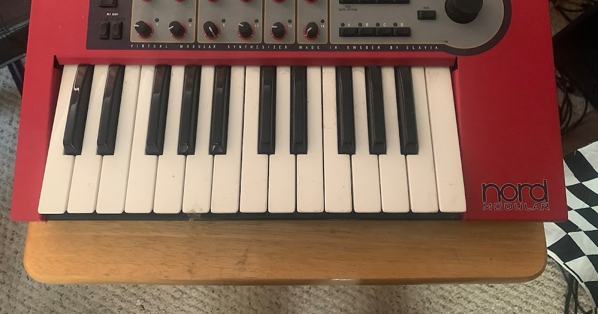 MATRIXSYNTH: Nord Modular 25-Key Virtual Synthesizer SN 21041879