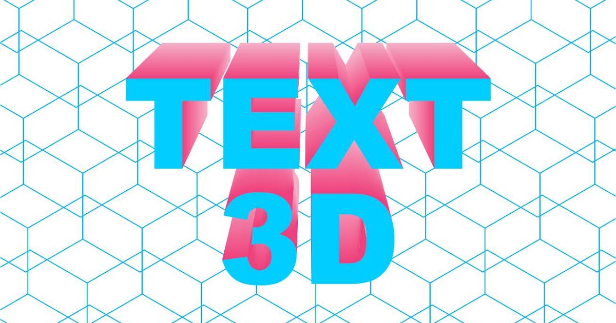 Membuat Text 3D di Corel Draw - kamargrafis