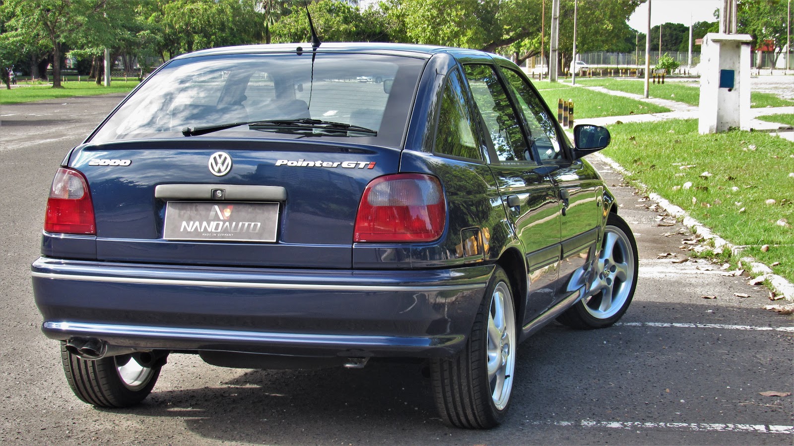A sensação de guiar o Volkswagen Pointer GTi 1996!