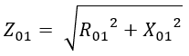 Transformer with Resistance and Reactance or Impedance