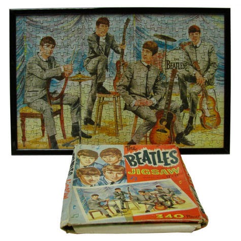 Artifact: Vintage Beatles jigsaw puzzles