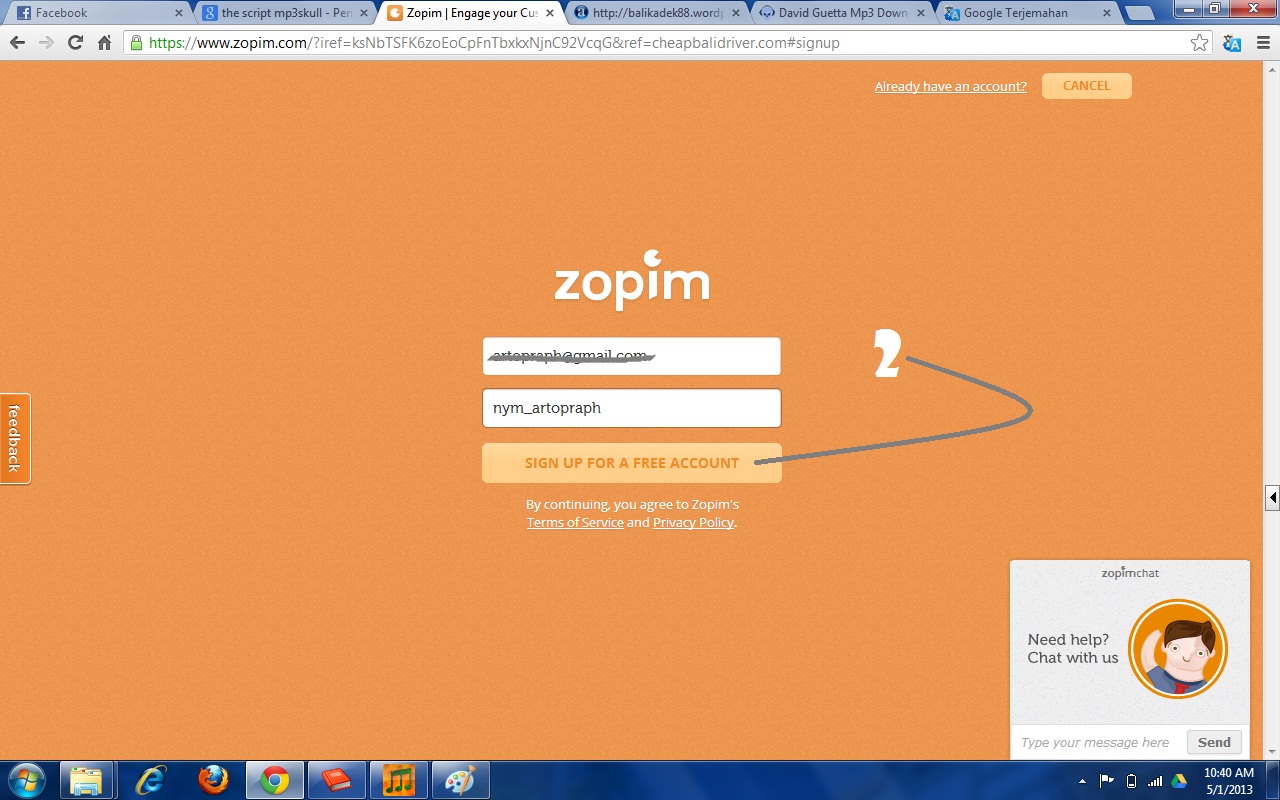 Tips Cara Mengetahui Pengunjung dan Membuat Kotak Chat dengan Widget Zopim