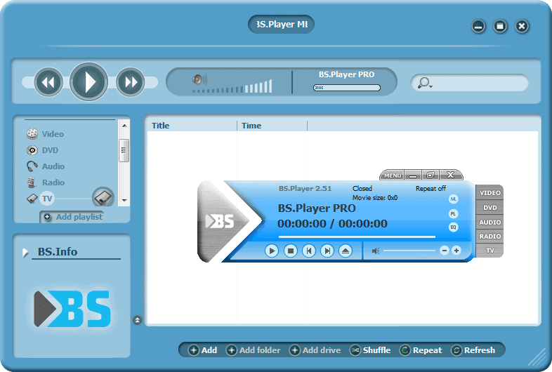 BS.Player Pro 2.69 Build 1079 Final ~ Tech4All