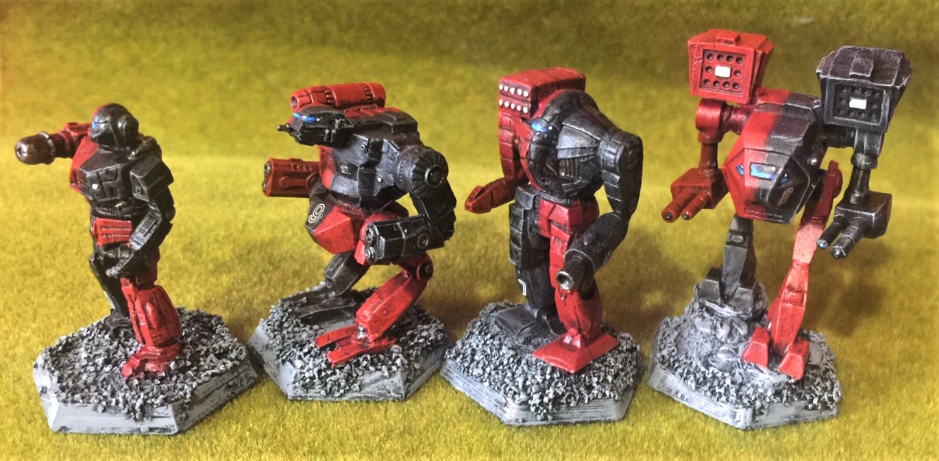 Ginzio Paint Service: Back to Battletech/Di nuovo Battletech
