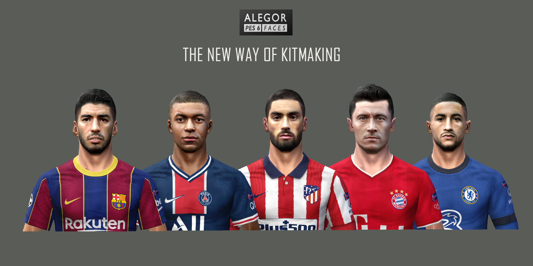 Alegor PES 6 Faces: The New Way Of Kitmaking