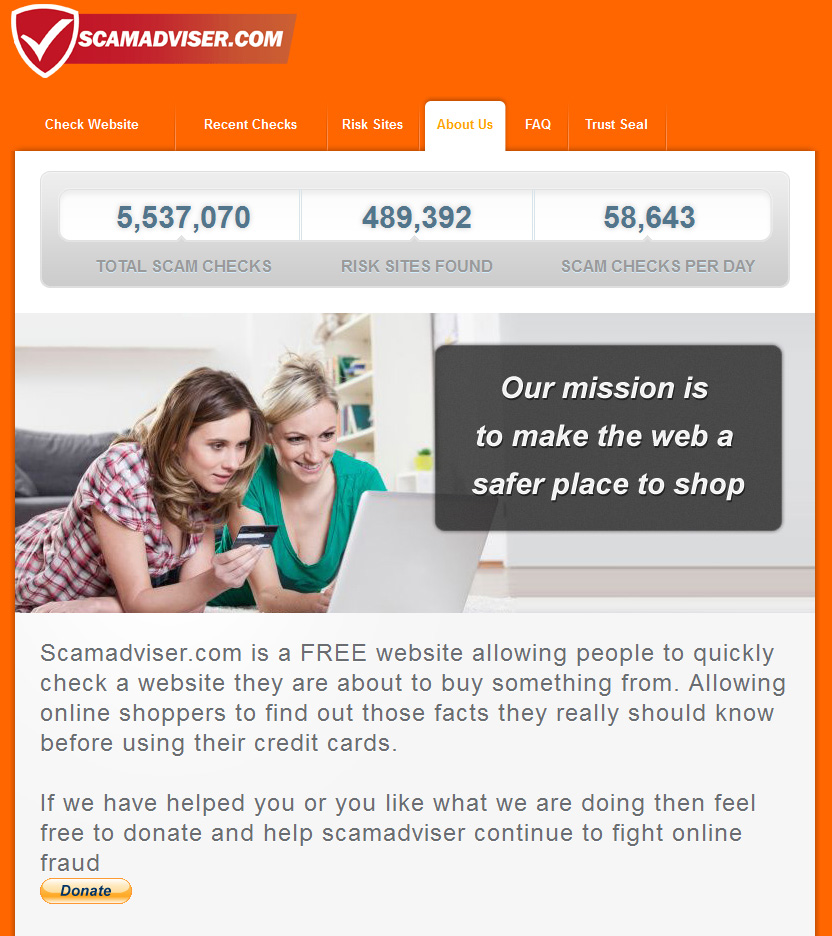 A verdade sobre a WCM777: SCAMADVISER.COM - De que devemos desconfiar em um website?