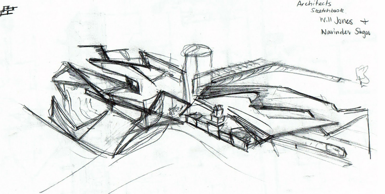 pre-fab? architecture: Initial Concept Sketch