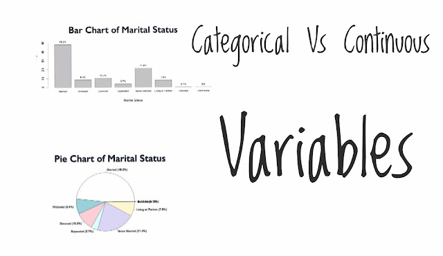 Continuous Vs Categorical Variables Neccessary Tools For Visualization Of Variables
