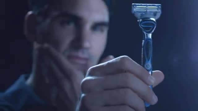 Roger Federer: GILLETTE TV commercial featuring Roger Federer