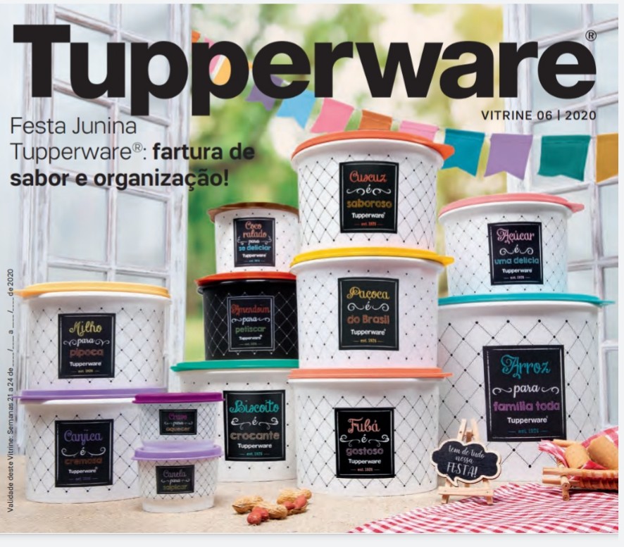 Vitrines Tupperware Links - Mimos da Ise