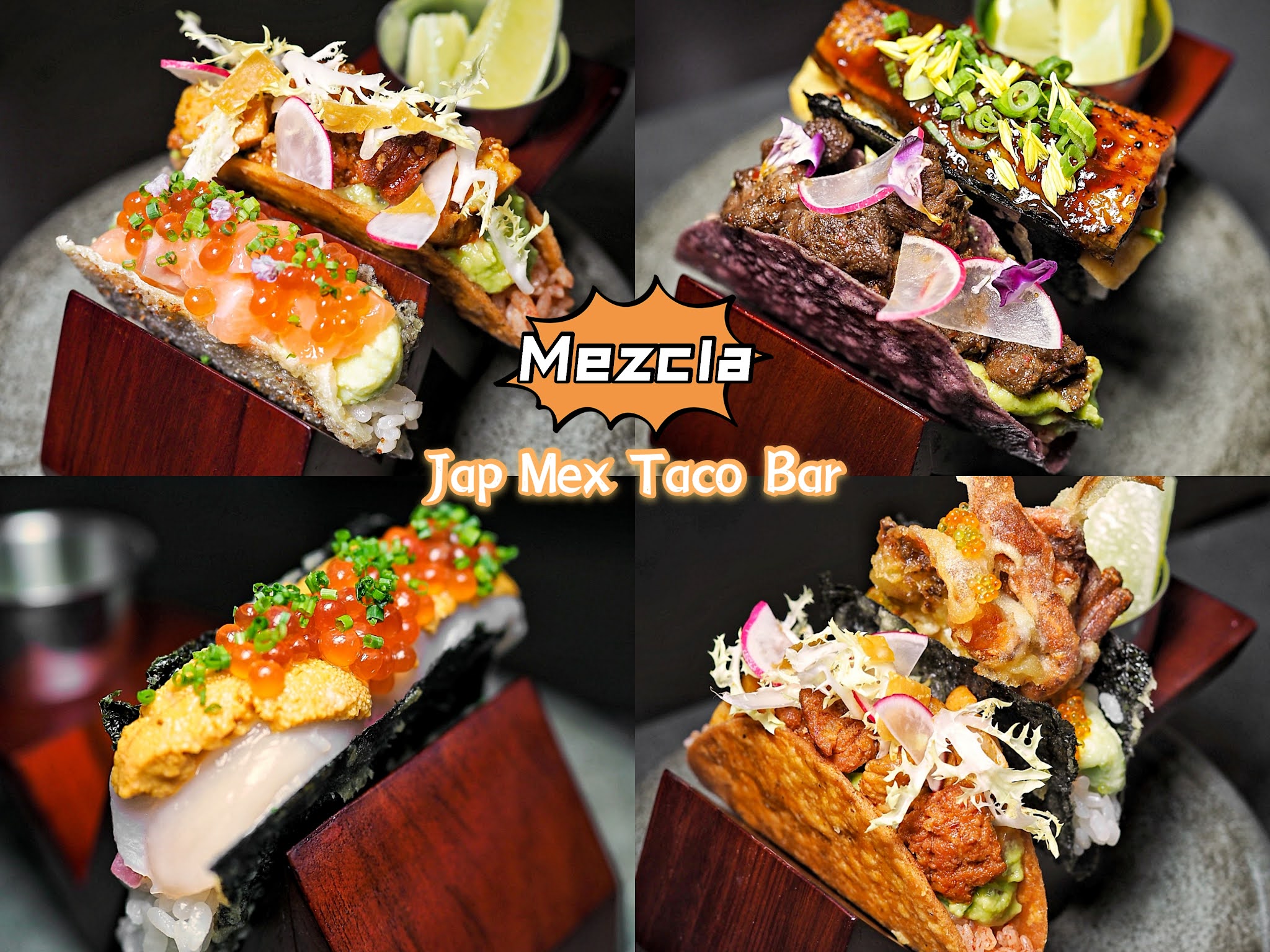 MightyFoodie: Mezcla - NEW Japanese Mexican Taco Bar