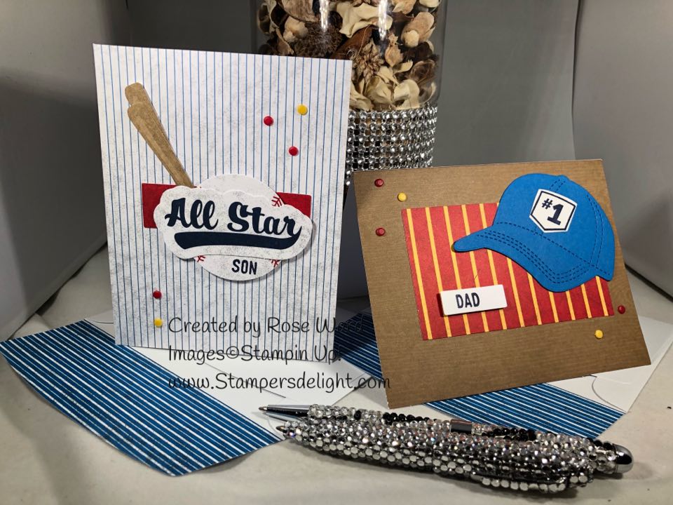 Stampersdelight: Batter Up and Hat's Off