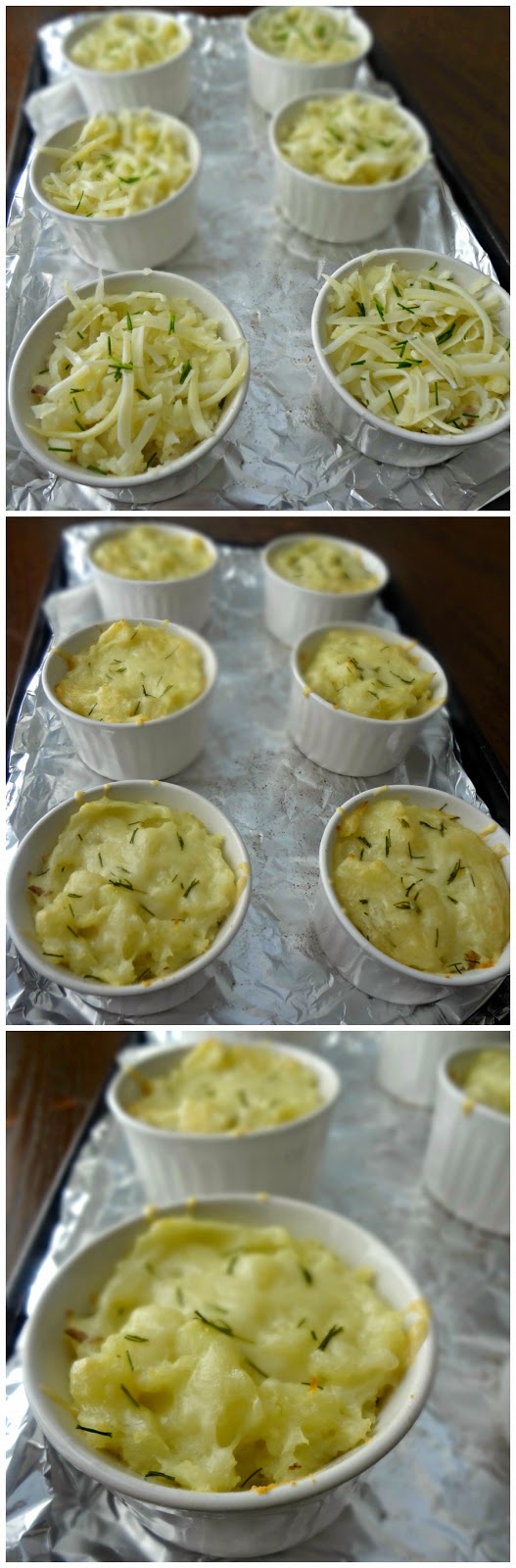 The Cooking Actress: Individual Baked Mashed Potatoes