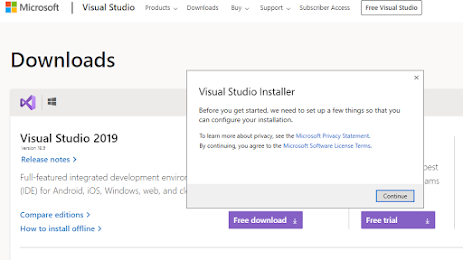 Download and Install Visual Studio