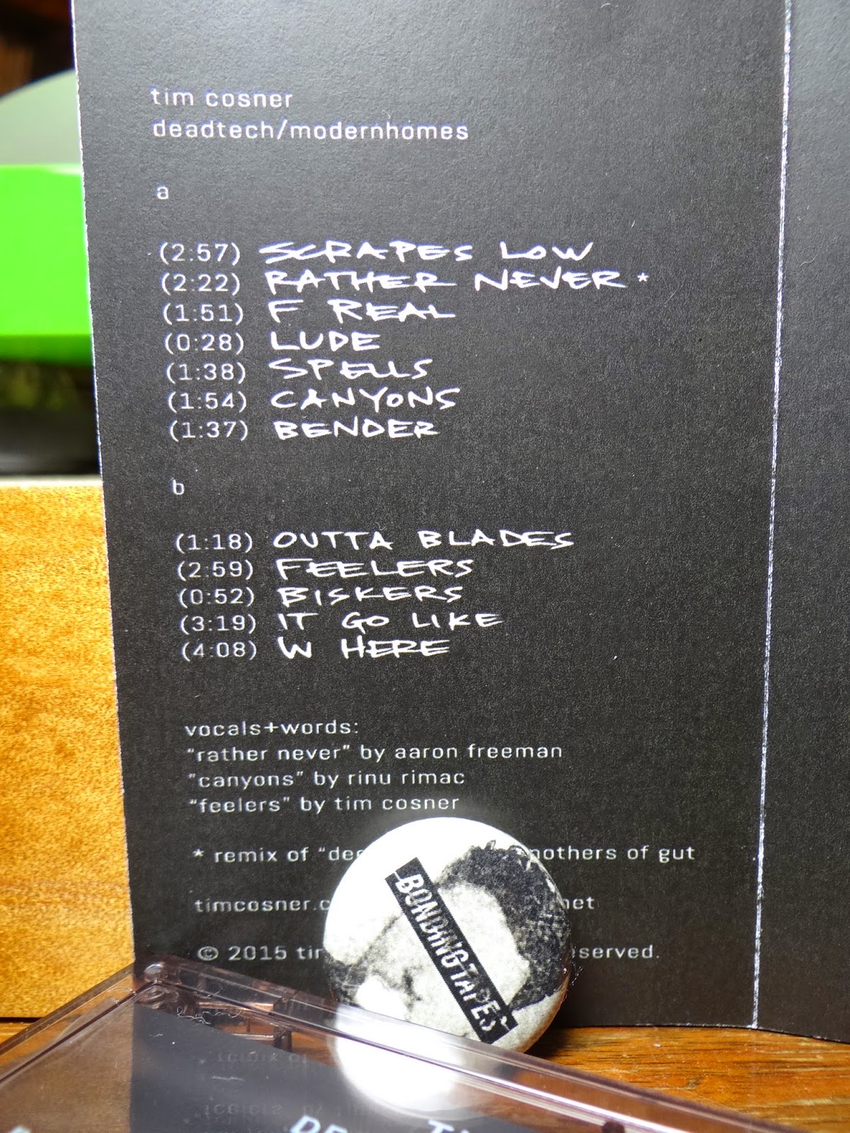 Tim Cosner - DEADTECH / MODERNHOMES