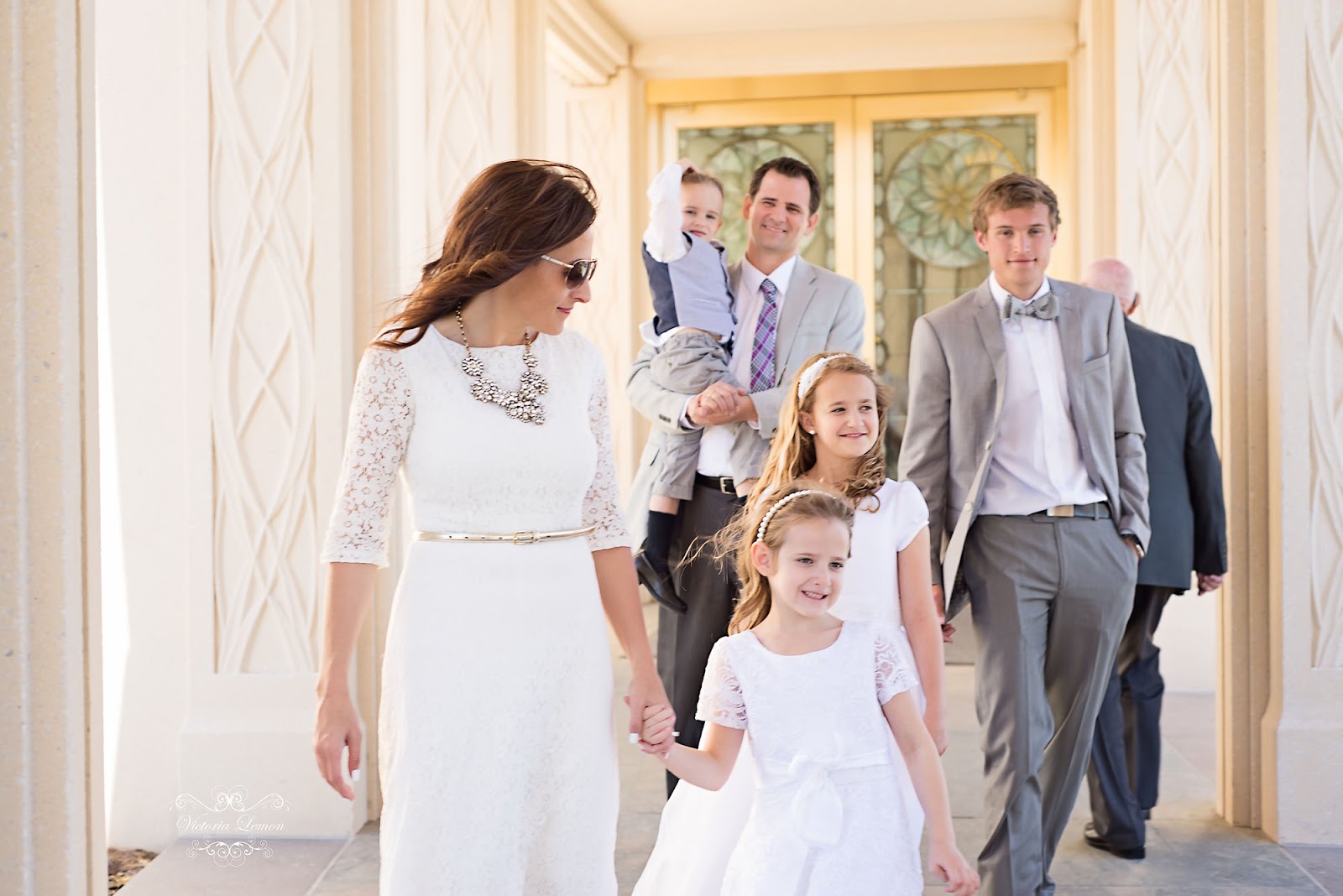 Victoria Lemon Photography: Temple Marriage Sealing Gilbert Temple