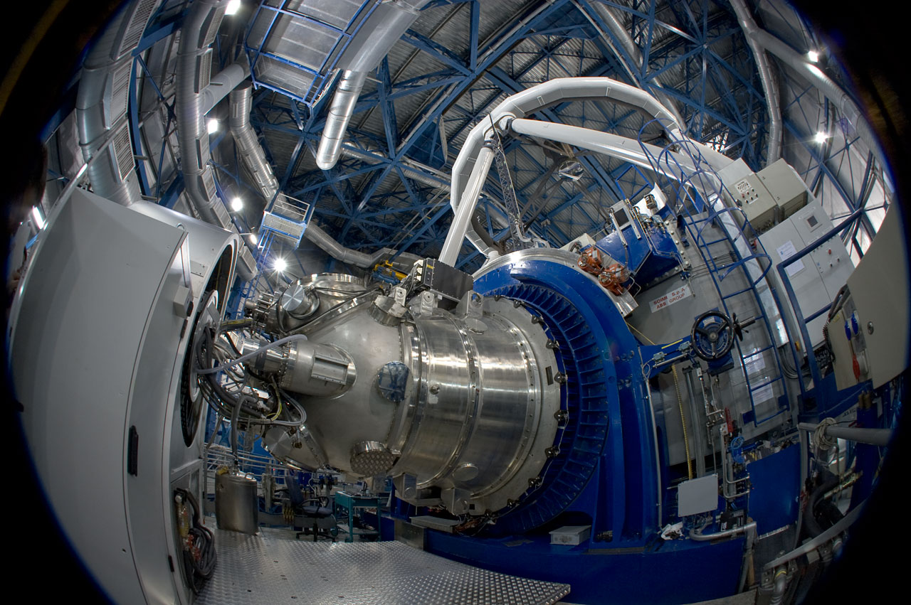 Un colorido paisaje celeste.