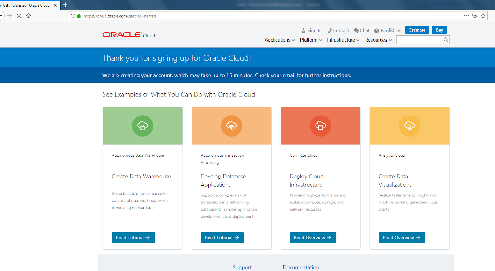 How to create free Oracle Cloud Account