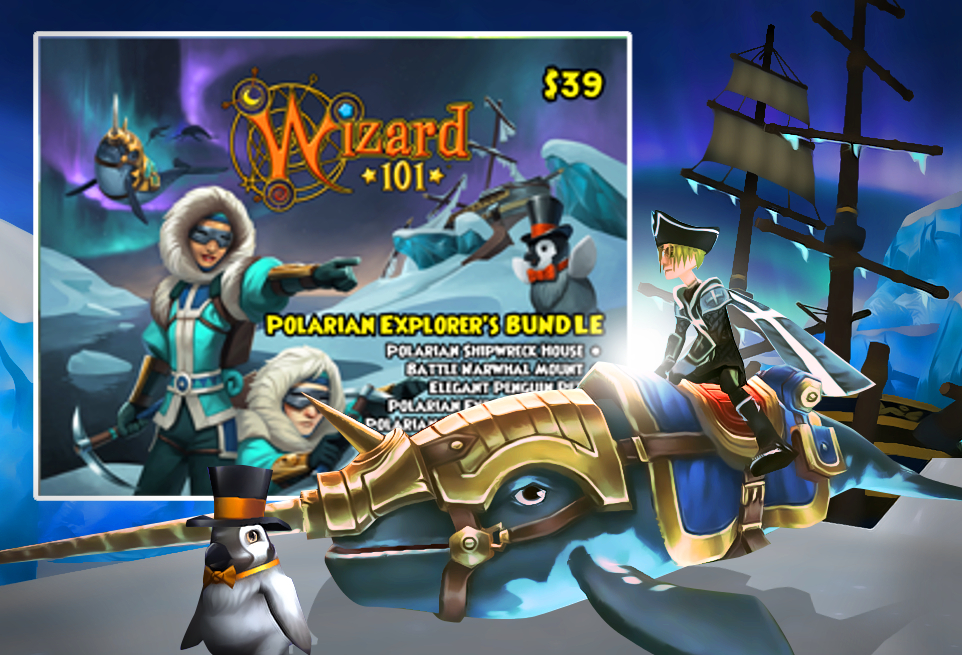 Wizard101 Polarian Explorer's Bundle - Swordroll's Blog | Wizard101 ...