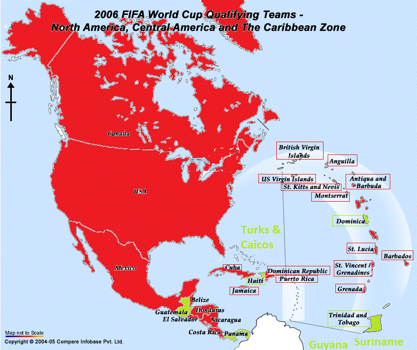 mynationalteamcollection: continental maps