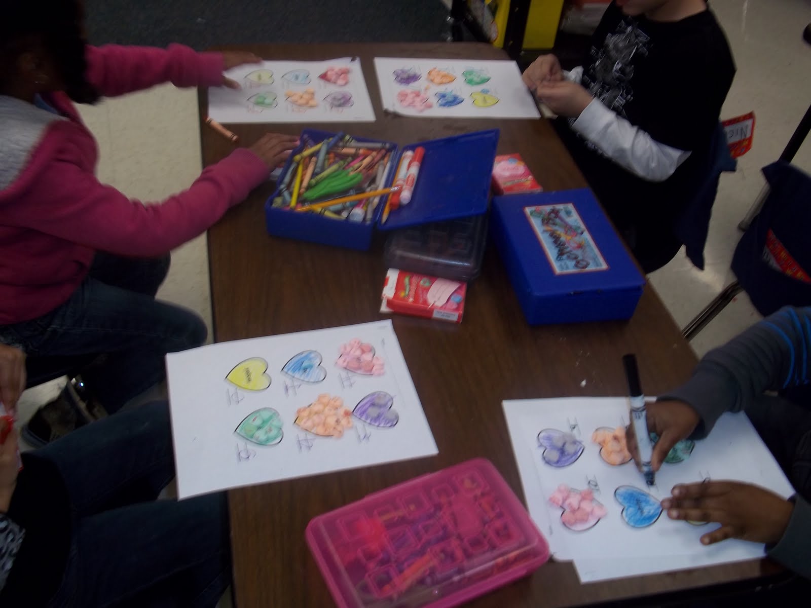 Mrs. Wood's Kindergarten Class: Valentine Math