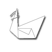 Cara Membuat Origami Angsa | Cara Membuat Origami | Bunga | Binatang ...