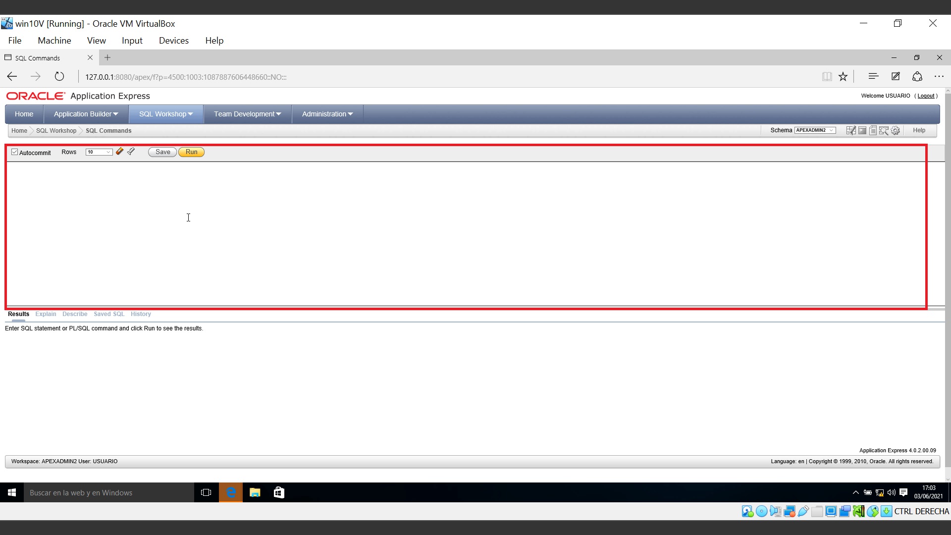Cómo instalar Oracle Database 11g Express Edition