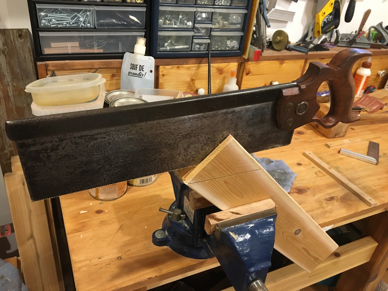 The Off-grid Wood Butcher: Weekend exercise: mitered bridle joint