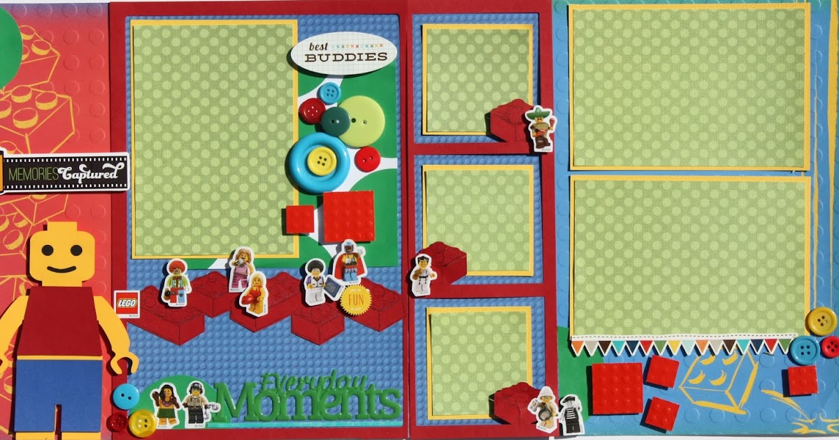 AMAZING GRACE Paper Crafts: Lego Layout