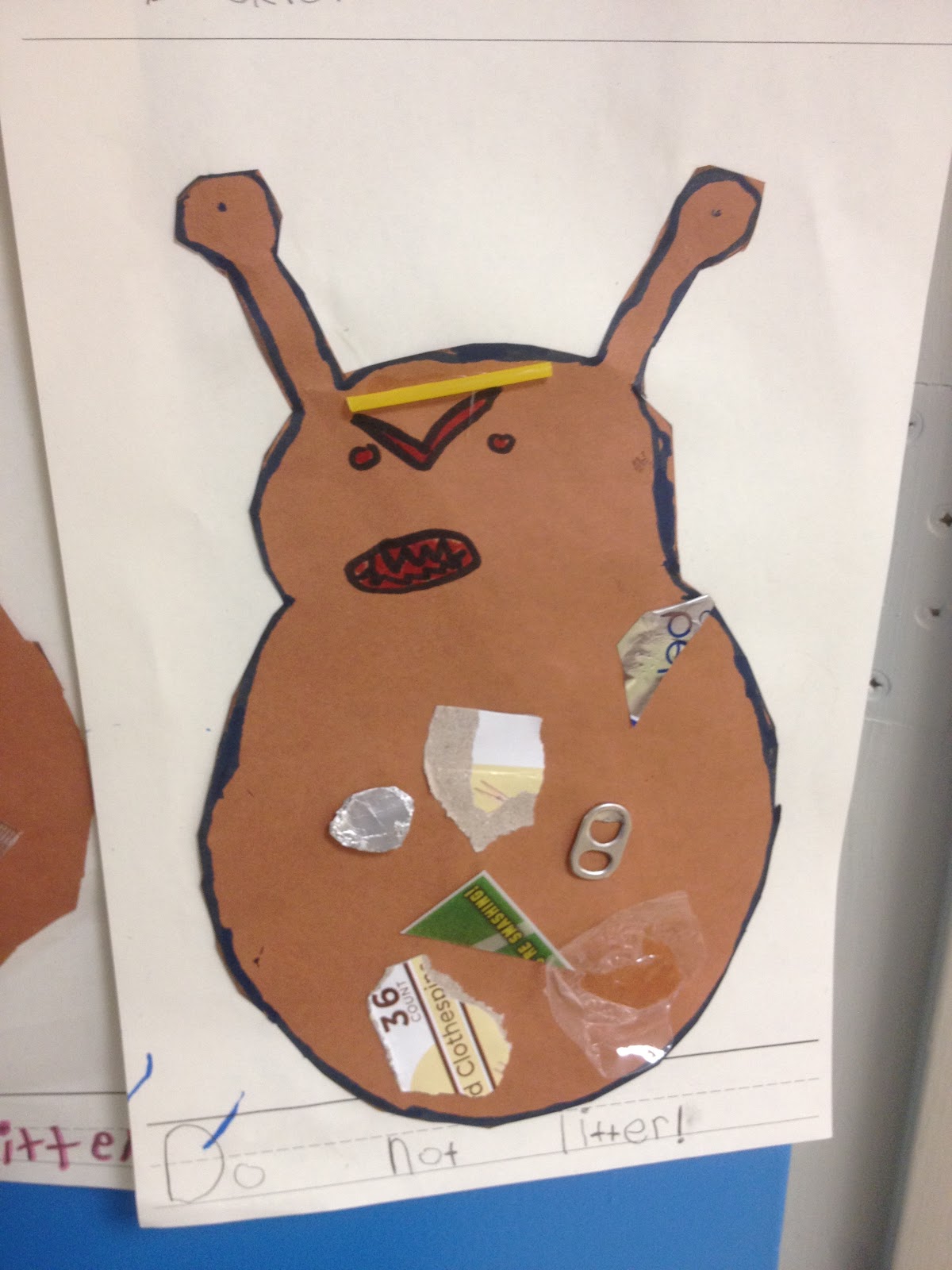 Kate's Kindergarten: Don't be a Litterbug!