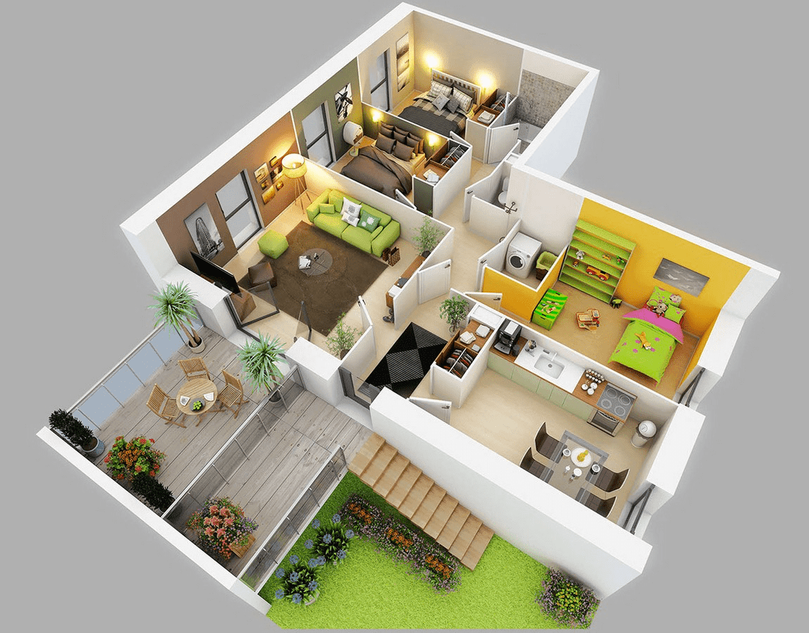 Maximus Infinity : 3D Floor Plan Rendering Services