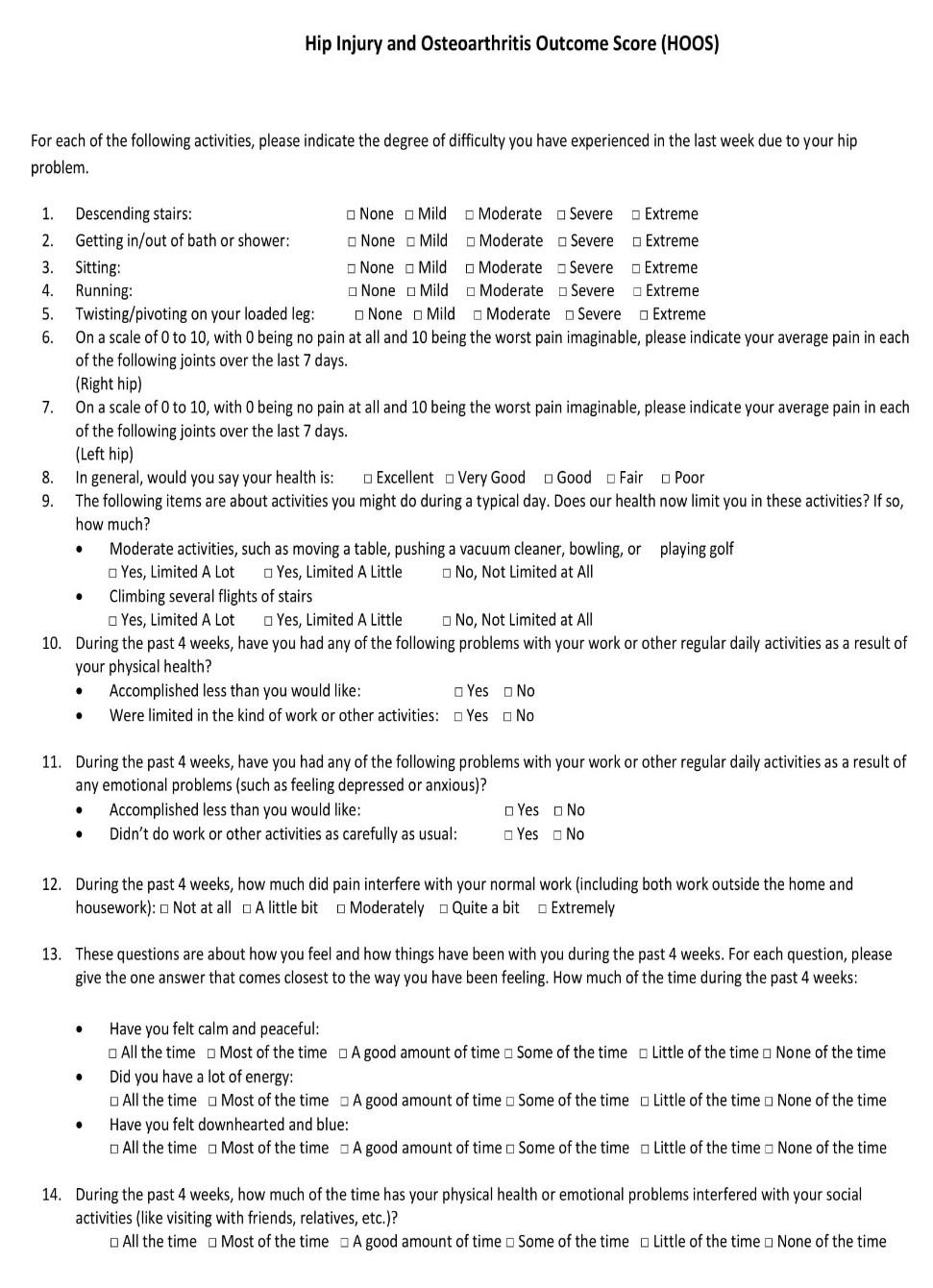 PROMs & PREMs - QS Healthcare