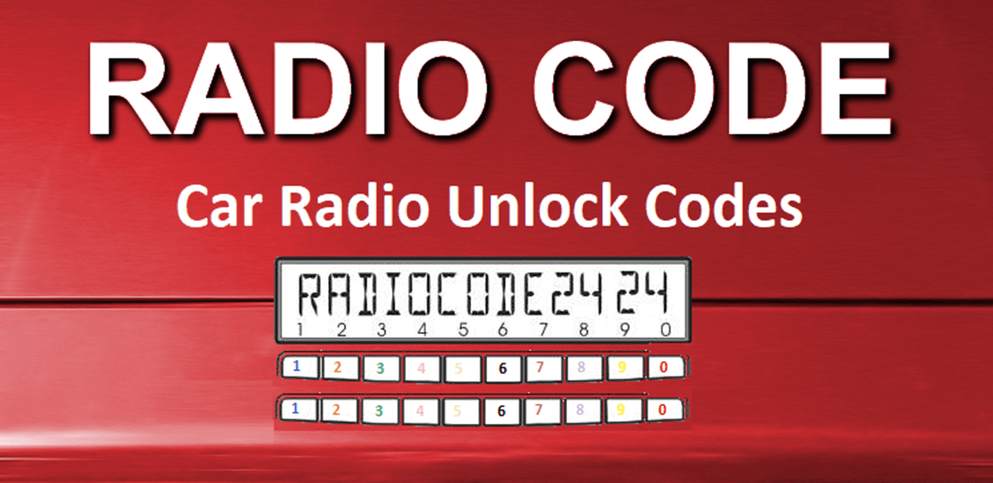 Códigos de Rádio de Carros e Mapas de Navegação GPS