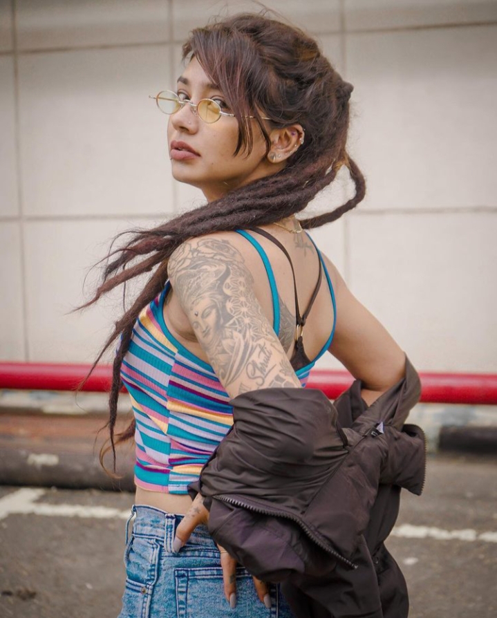Wish Rathod (Tattoos Girl) Age - Tik Tok Star Wish Rathod biography ...