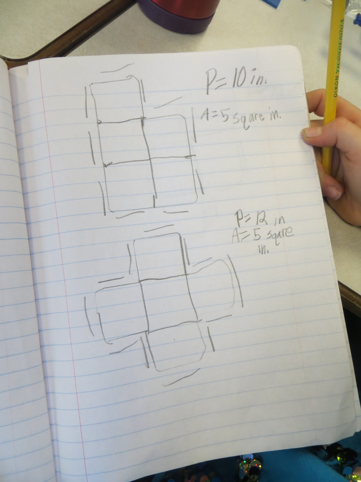 Teaching Perimeter and Area with The Magic Pentomino