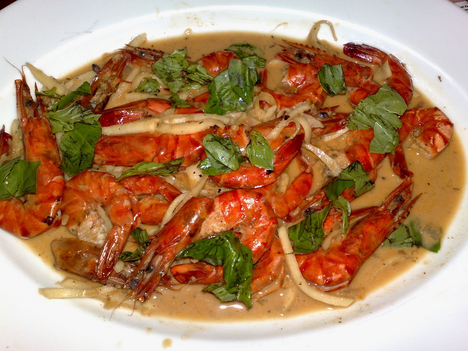 Paglin Treasured Recipes: Emeril's Drunken Shrimp