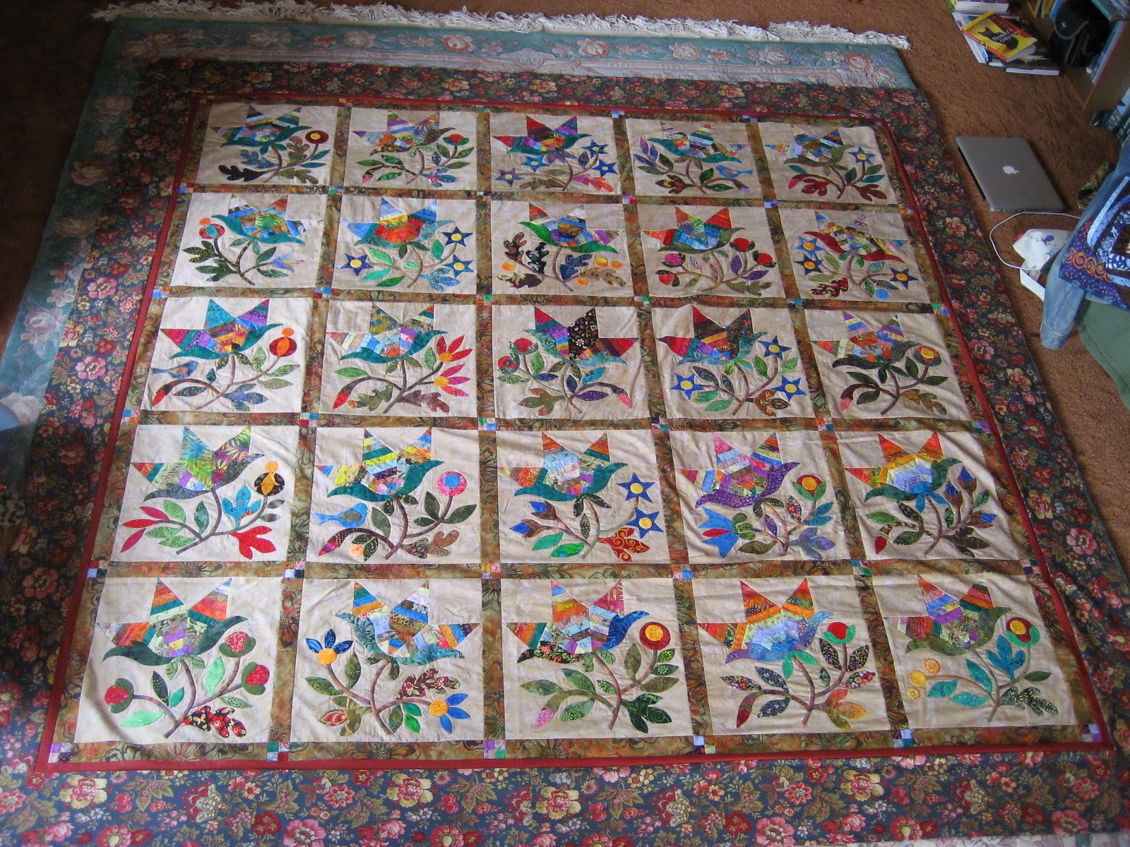 Kate's Quilt Corner: Breezy Peonies