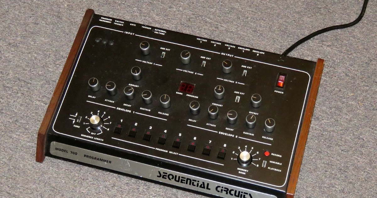 MATRIXSYNTH: Sequential Circuits Model 700 Analog Synth CV Programmer