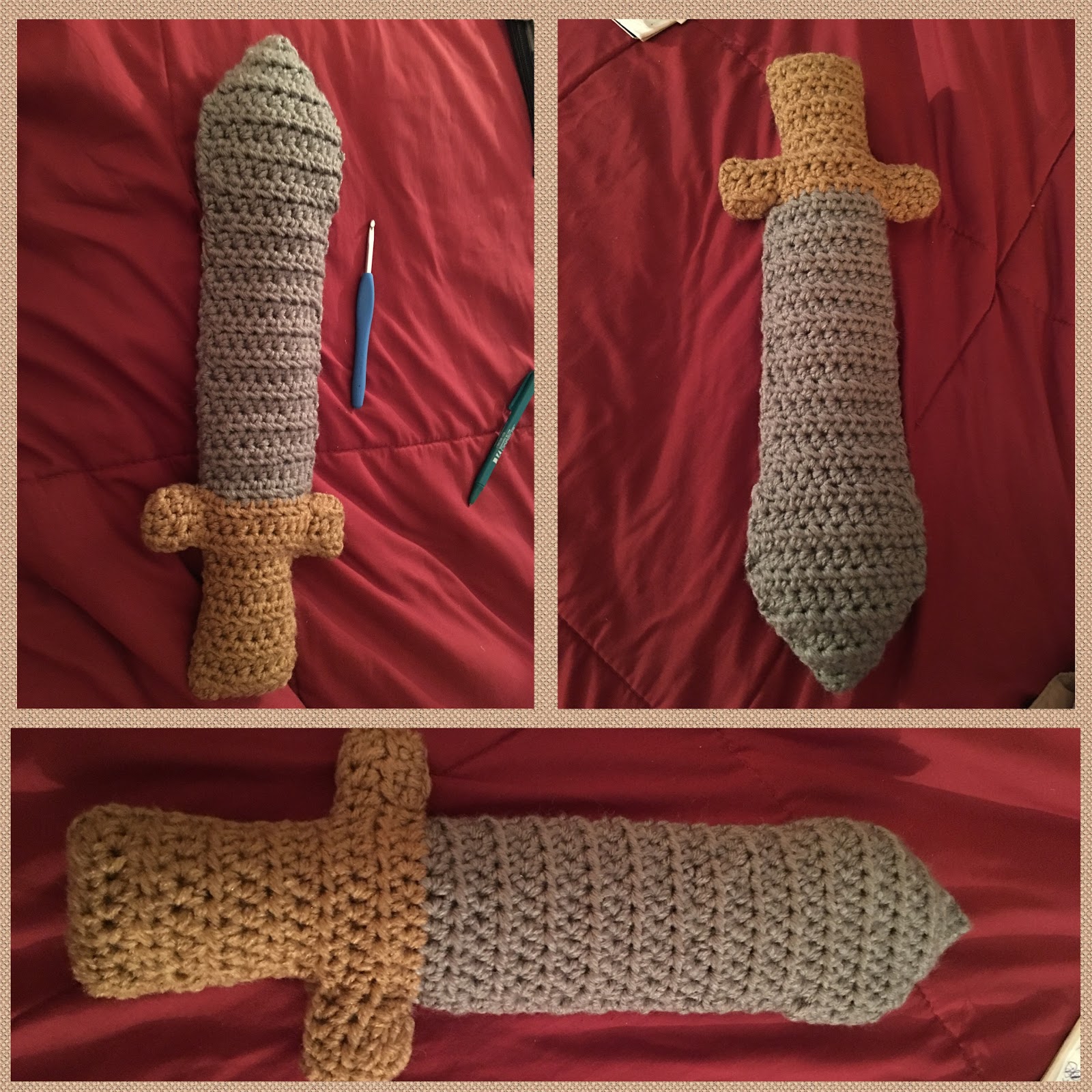 The Perfect Stitch...: Knight's Sword