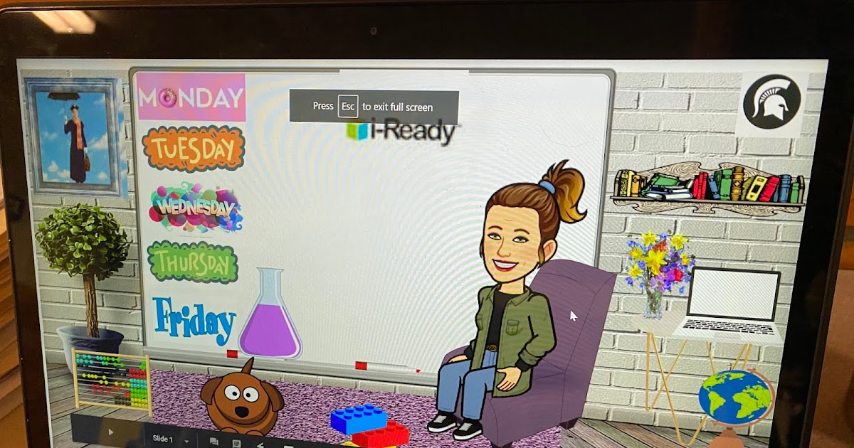 Alphabet Soup: Bitmoji Classrooms at Columbia Elementary School!