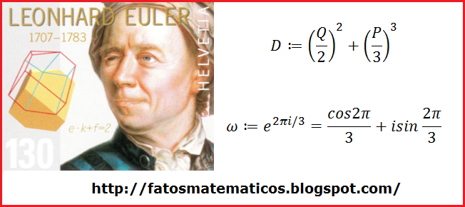 A Identidade de Euler e as Equações Cúbicas - Ciência o Mundo
