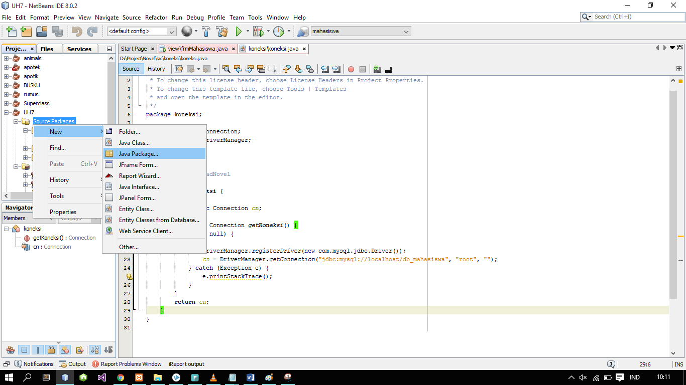 Cara Membuat CRUD Java Dengan Mysql | Kopi - Geeks