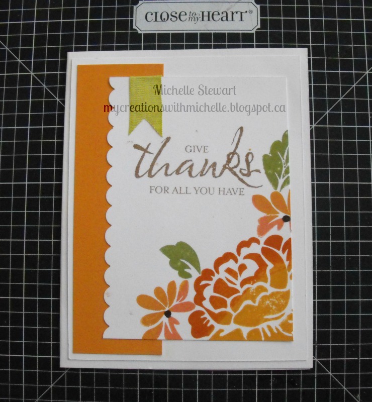 Creations With Michelle: August Drop-In Card Class