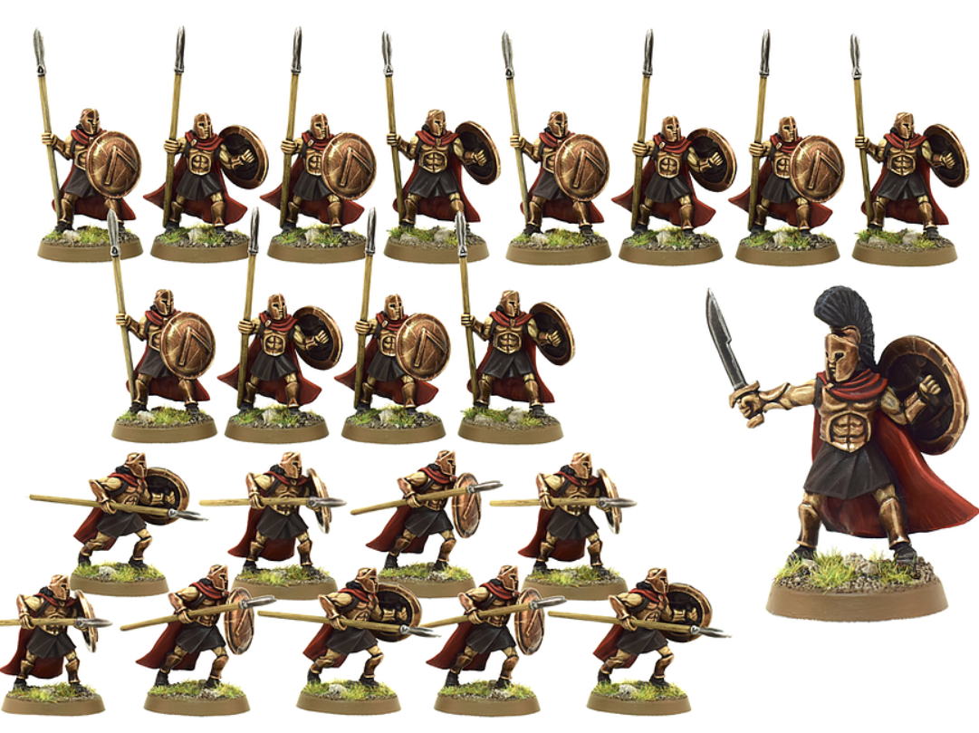 Wargame News and Terrain: Edinburgh Miniature Company: Atheros Greek ...