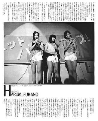1967 / Harumi Fukano / 深野晴美 / ふかのはるみ / 후카노 하루미