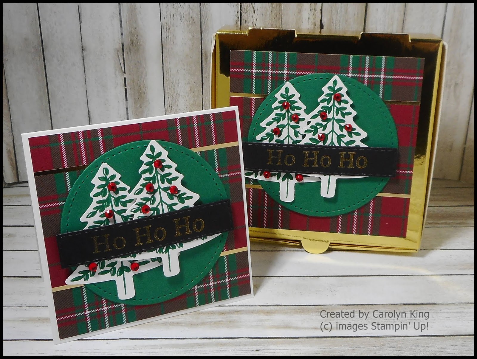 Carolyn King: Perfectly Plaid Gift Boxes