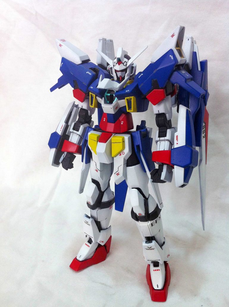 GUNDAM GUY: 1/144 Gundam AGE-002 7-Blades - Custom Build