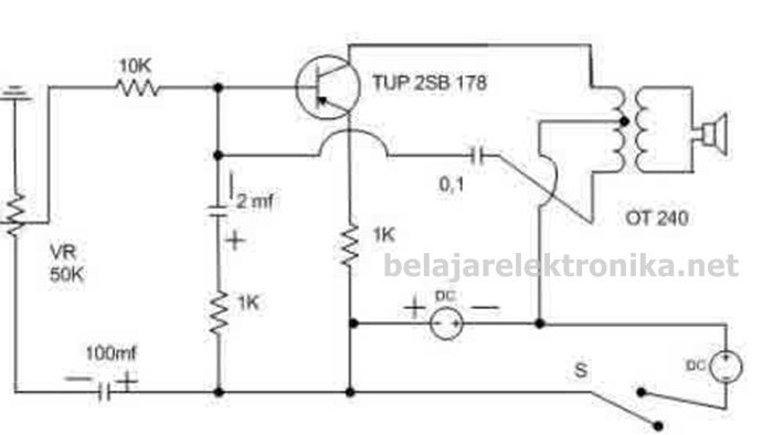Rangkaian Elektronika Sensor Sederhana