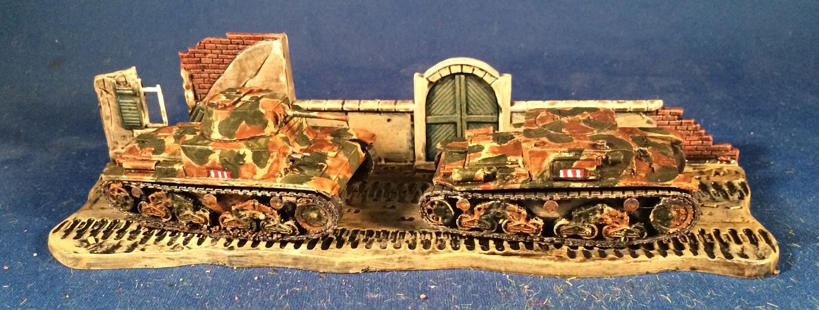 Bob's Miniature Wargaming Blog: Italian WW2 tanks