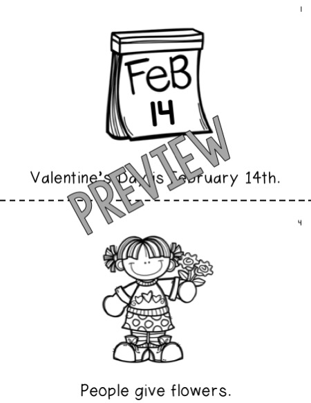 Emily Jane Creates: FEBRUARY NO PREP KINDERGARTEN PACKET-OVER 100 PAGES!